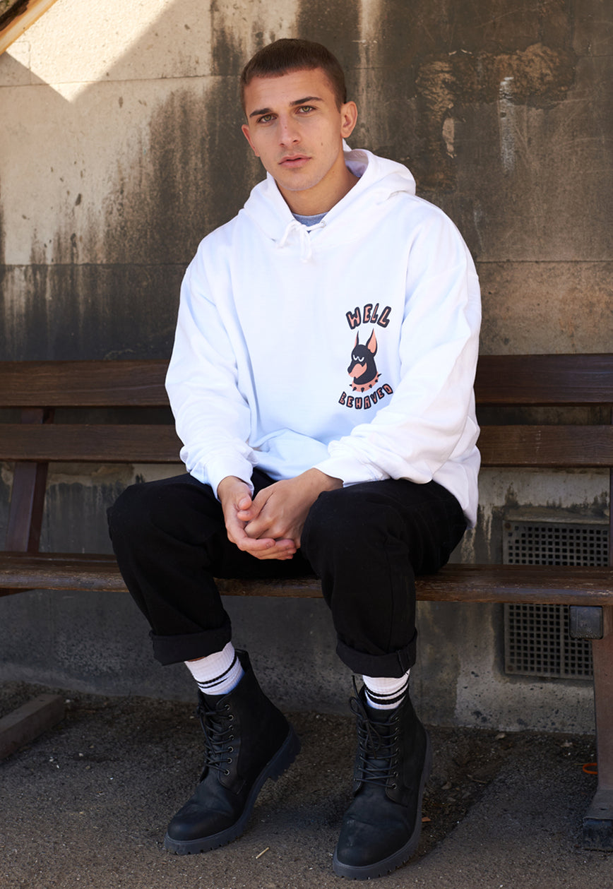 Well Behaved Men's Dog Slogan Hoodie – Batch1