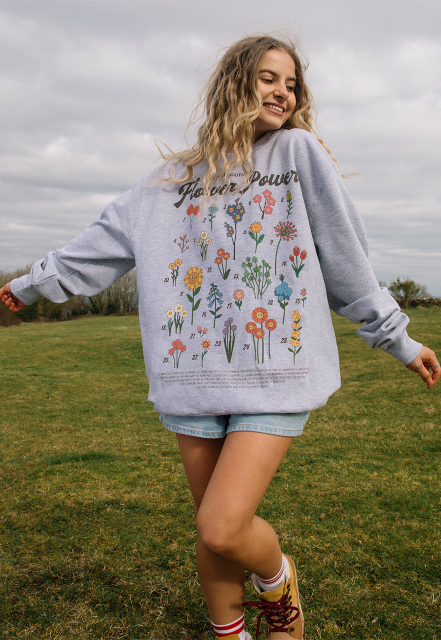 Flower Power Women's Flower Guide Sweatshirt – Batch1